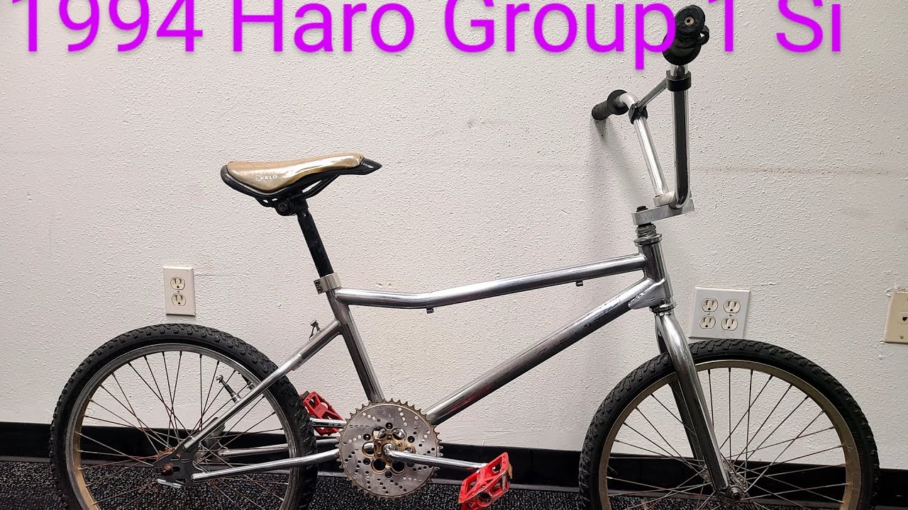 1994 Haro Group 1 Si BMX Race bike 20" - YouTube