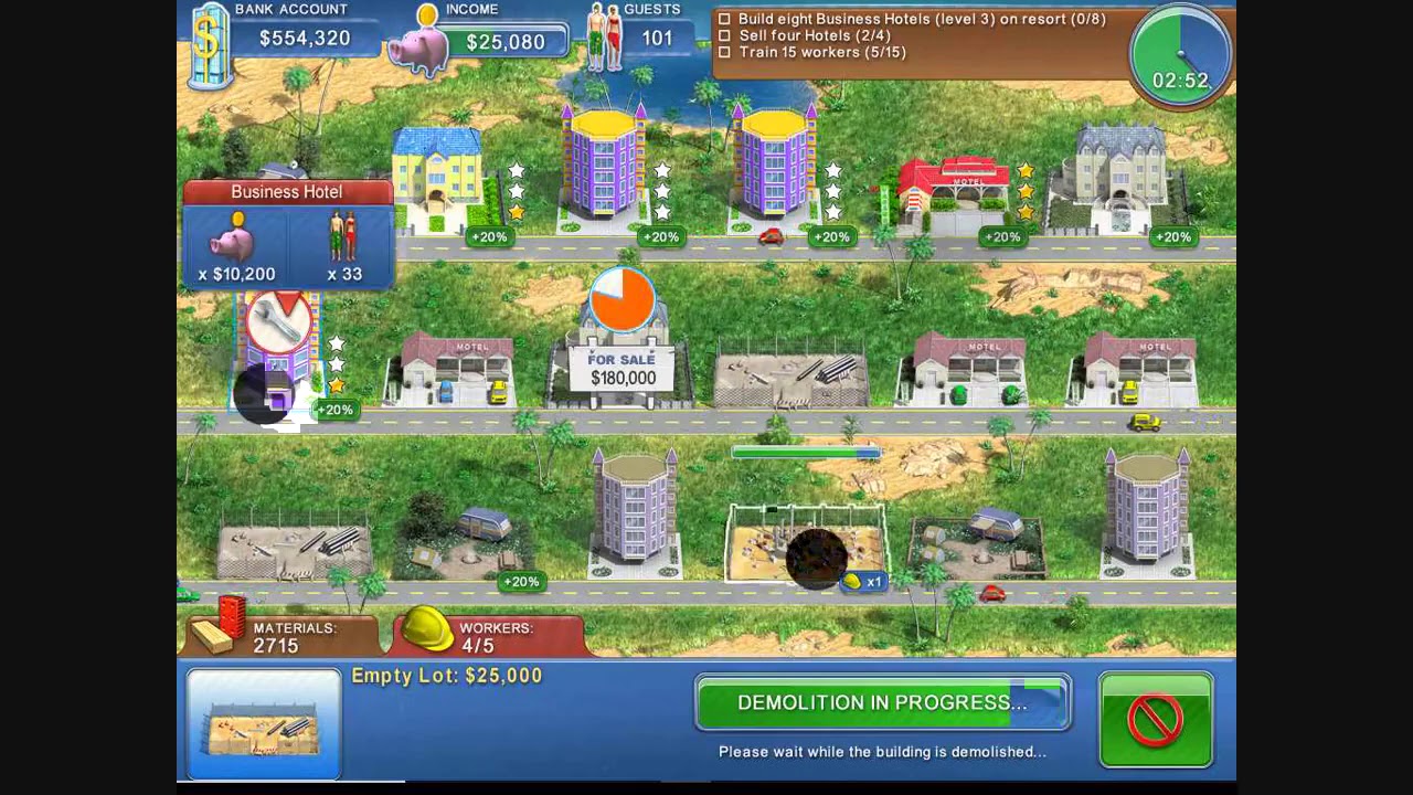 Hotel Mogul Level 16 walk-through - YouTube