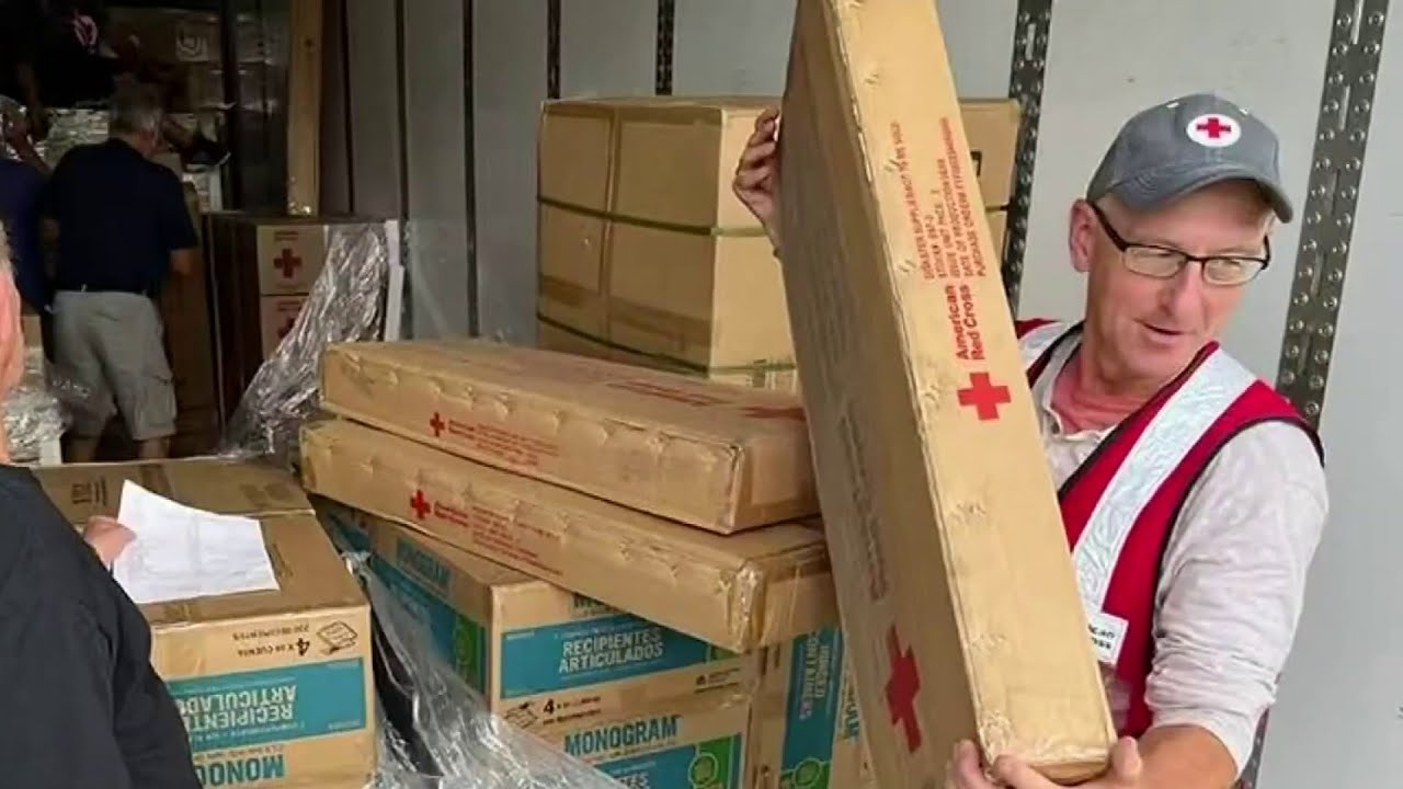 Cajun Navy, Red Cross, and NACC Disaster Services stationed in Florida ...