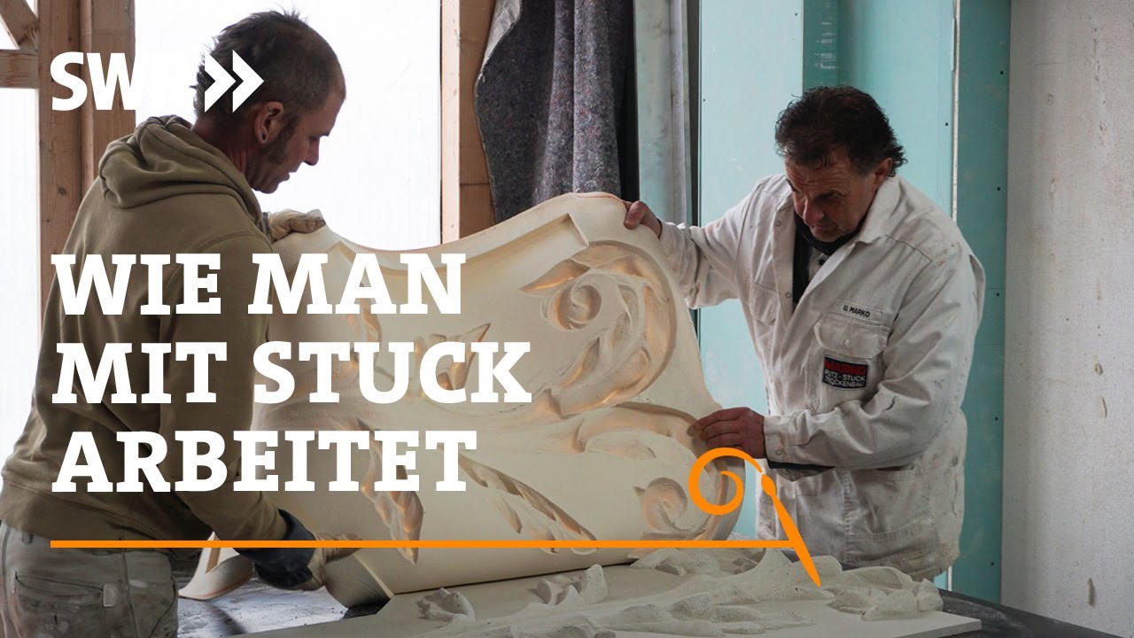 Wie man mit Stuck arbeitet | SWR Handwerkskunst - YouTube