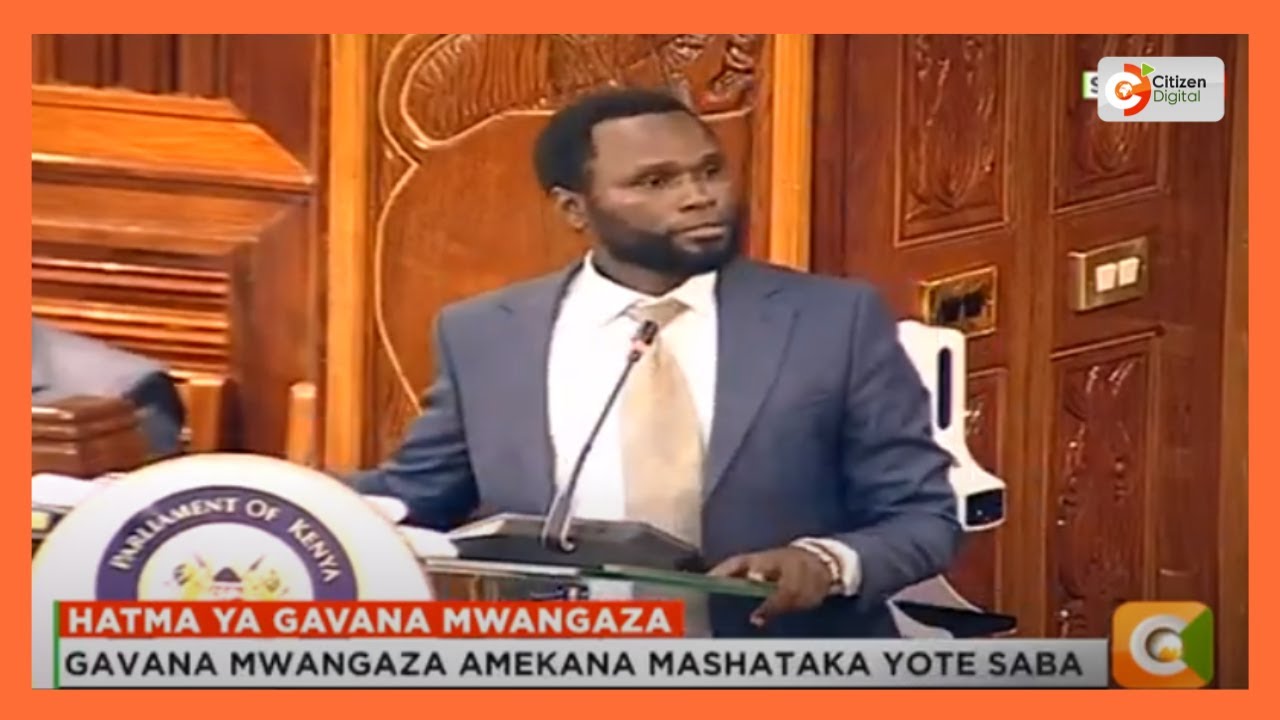 Witness Nickolas Kinyua testifies before Senate in the impeachment case ...