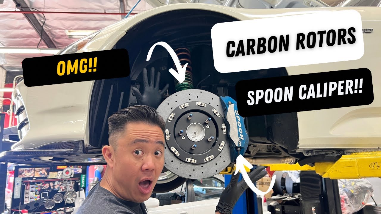 First Ever!! Spoon Sports w/ Carbon Brakes on S2000!!! - YouTube