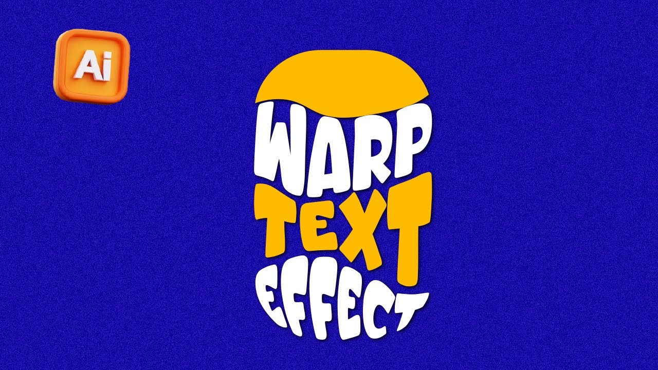Adobe Illustrator Tutorial - Master the Logo Warp Text Effect - YouTube