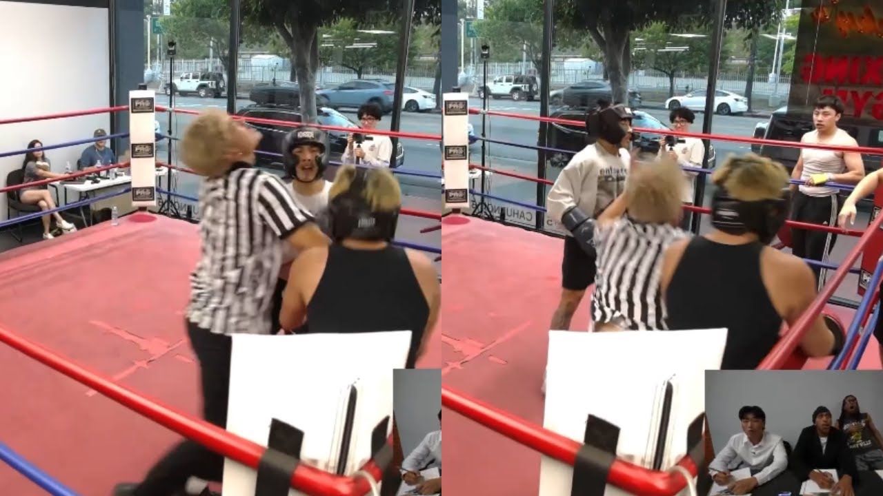 Jason Gets Hit In His Own Boxing Event.. - YouTube