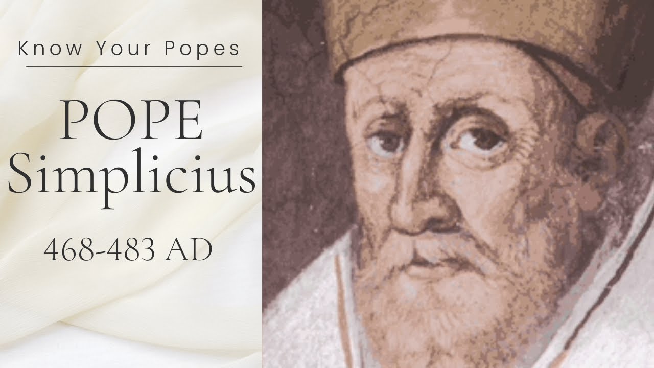 Know Your Popes - Pope Simplicius - YouTube