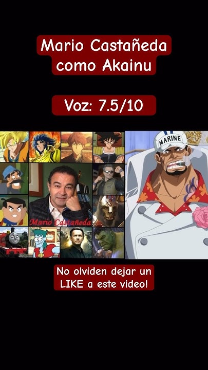 La Voz de Akainu en el doblaje de One Piece!! - YouTube