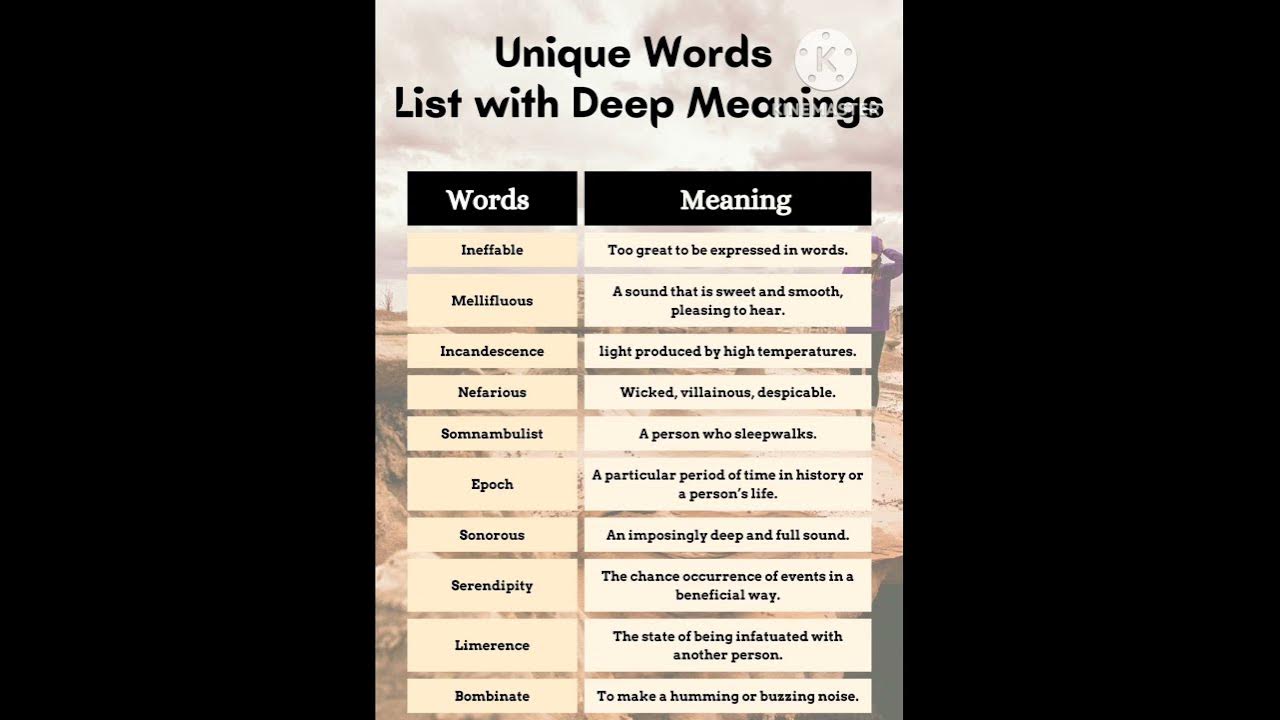 MEANING vocabulary 9 YouTube meaning-vocabulary-9-youtube