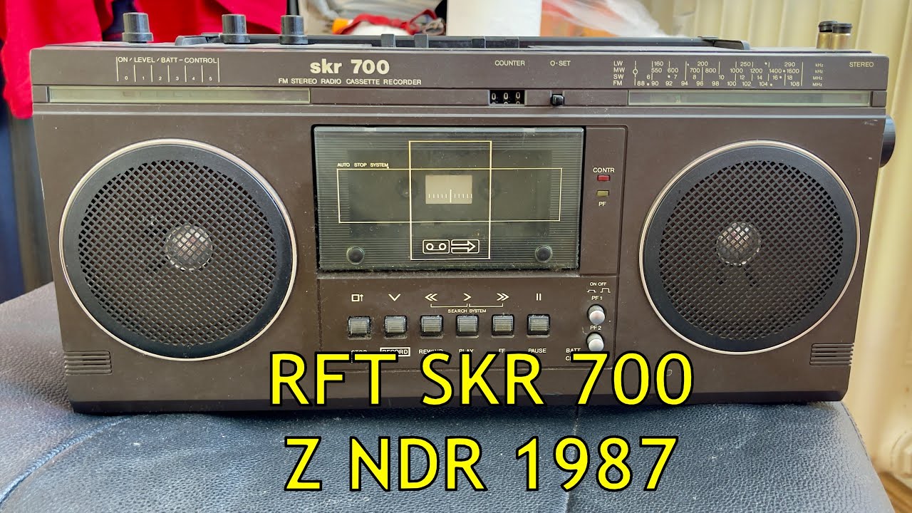 RFT SKR 700 Vyrobeno v NDR 1987 - YouTube