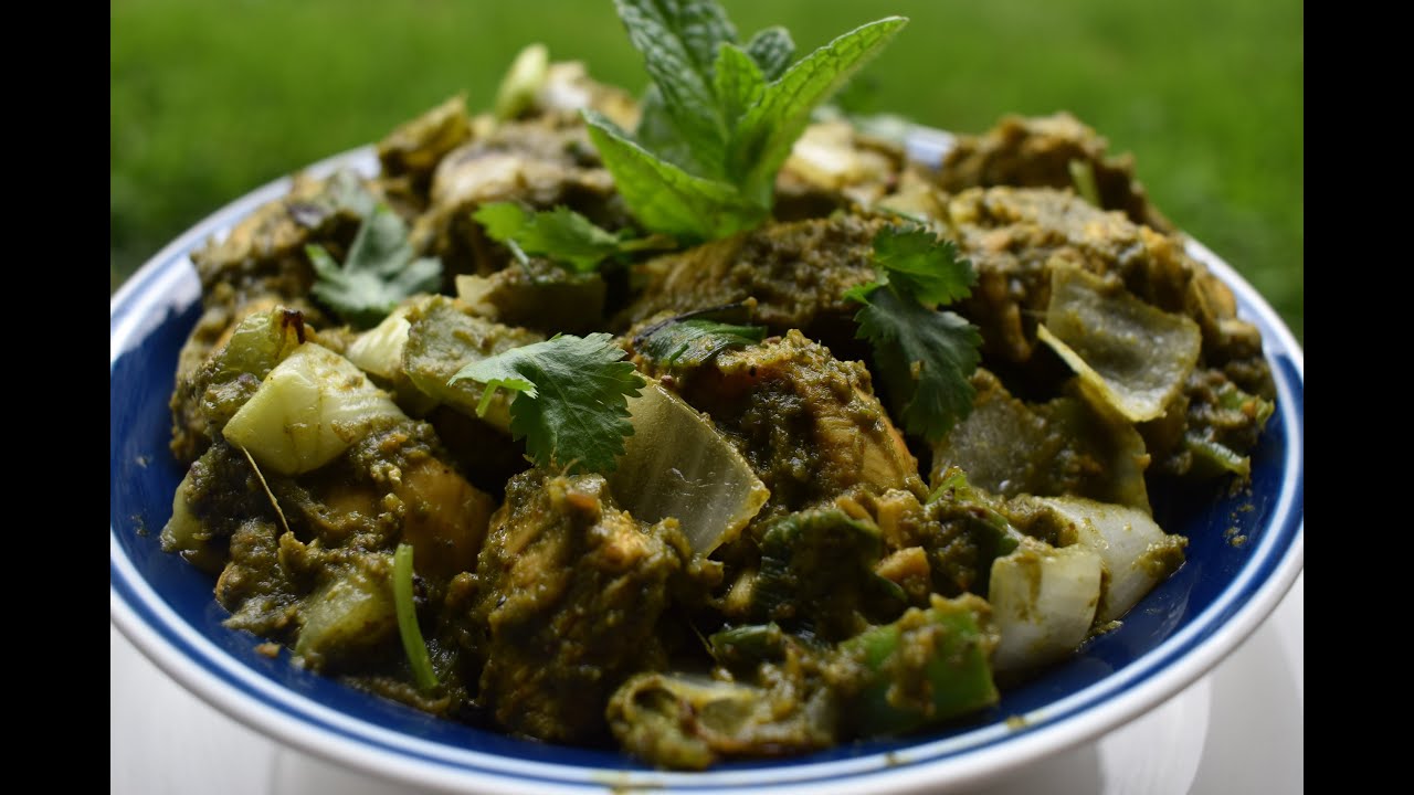 Green Chicken | Hariyali Chicken I Indian Chicken Recipe - YouTube