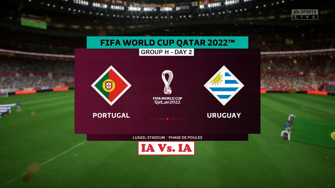 Portugal - Uruguay [FIFA 23] | FIFA World Cup 2022 (Groupe H - Journée ...