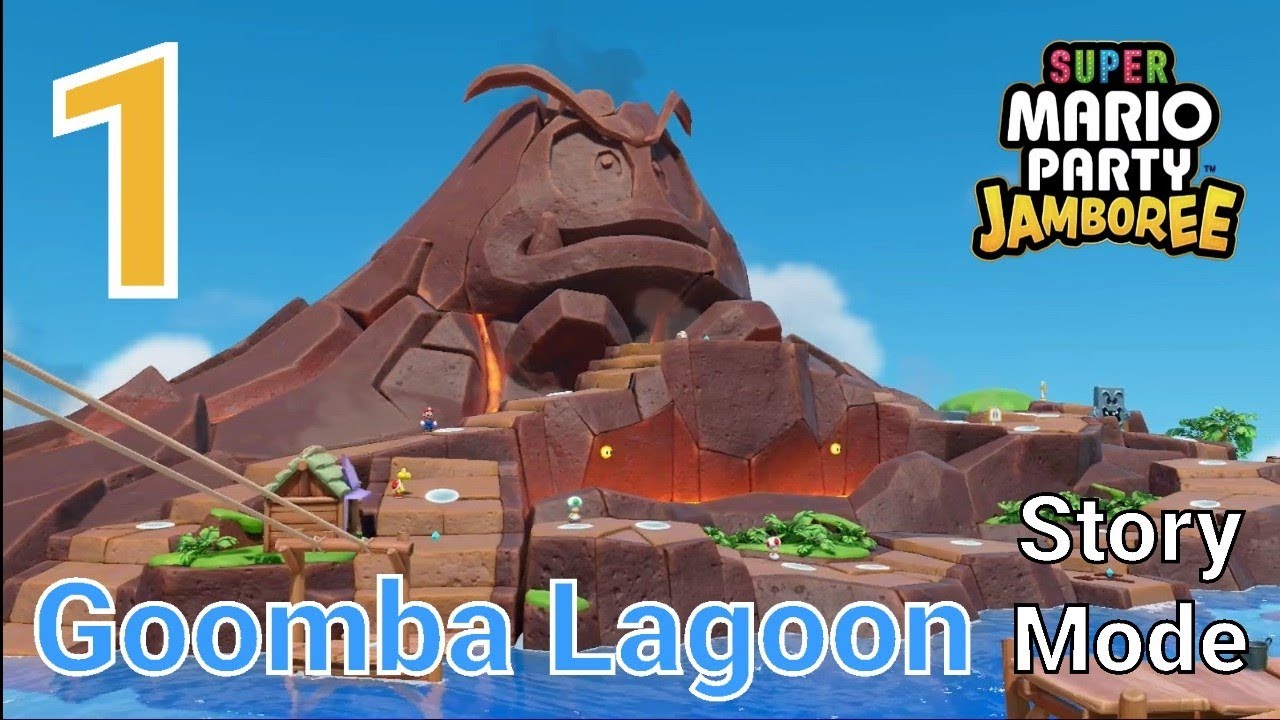 Super Mario Party Jamboree!! (#1) Goomba Lagoon (Story Mode) - YouTube
