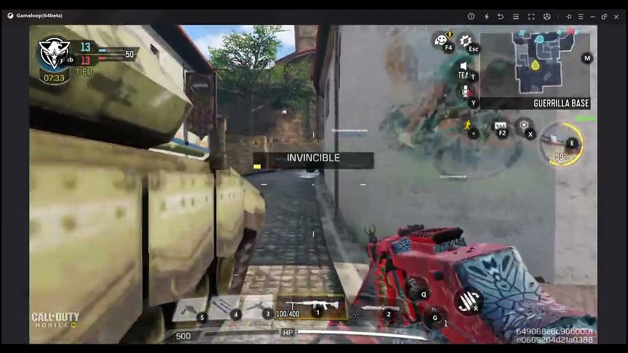 The knife only challenge codm - YouTube