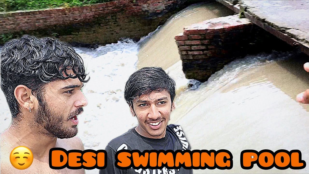 Meri chapal gum gyi 😭 | Desi Swimming pool | Sarmad Abbas - YouTube