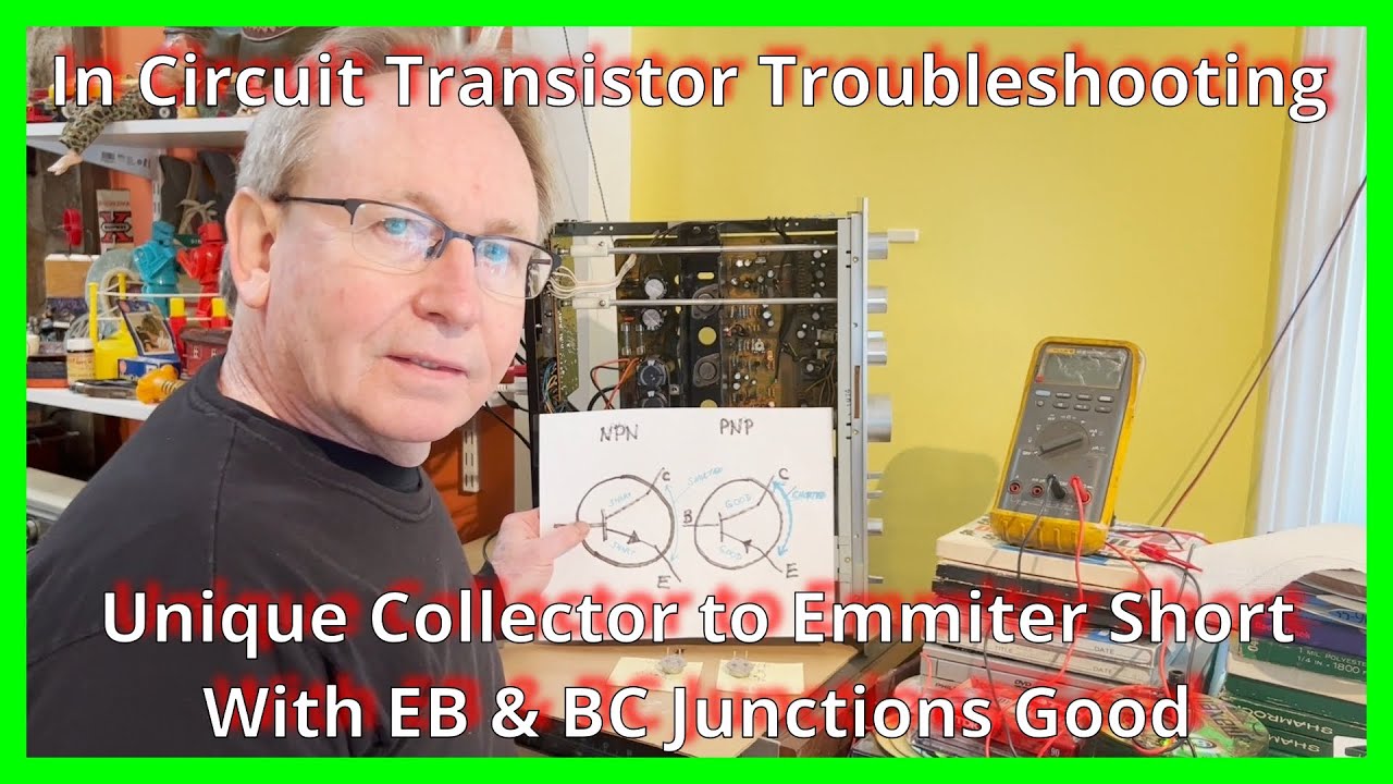 Troubleshooting Emitter Collector Short With EB & BC Transistor ...
