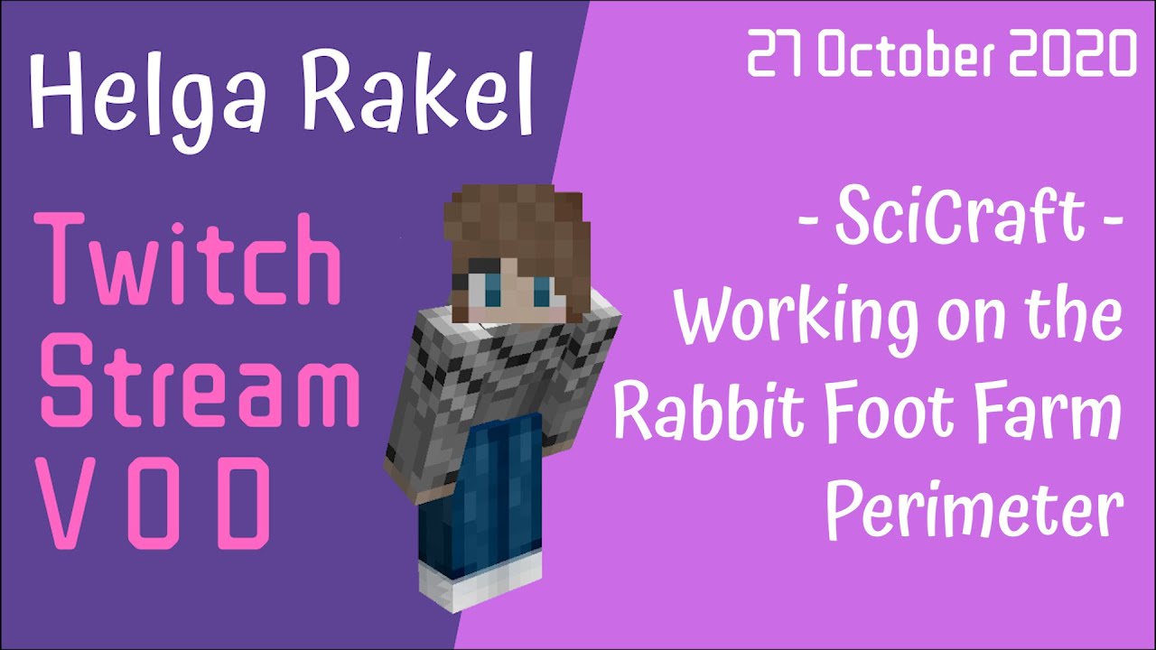 SciCraft working on the Rabbit Foot Farm perimeter - 27 October 2020 ...