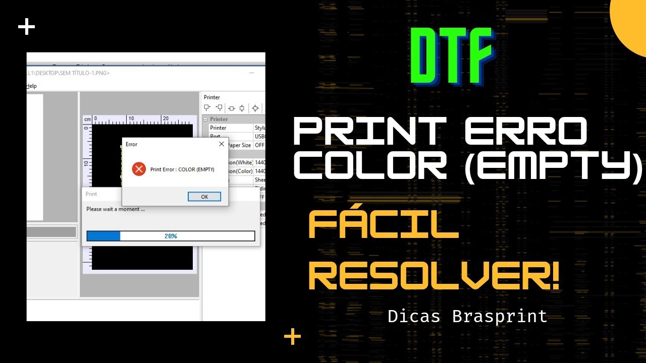 Acrorip erro color Empty forma fácil de resolver - YouTube