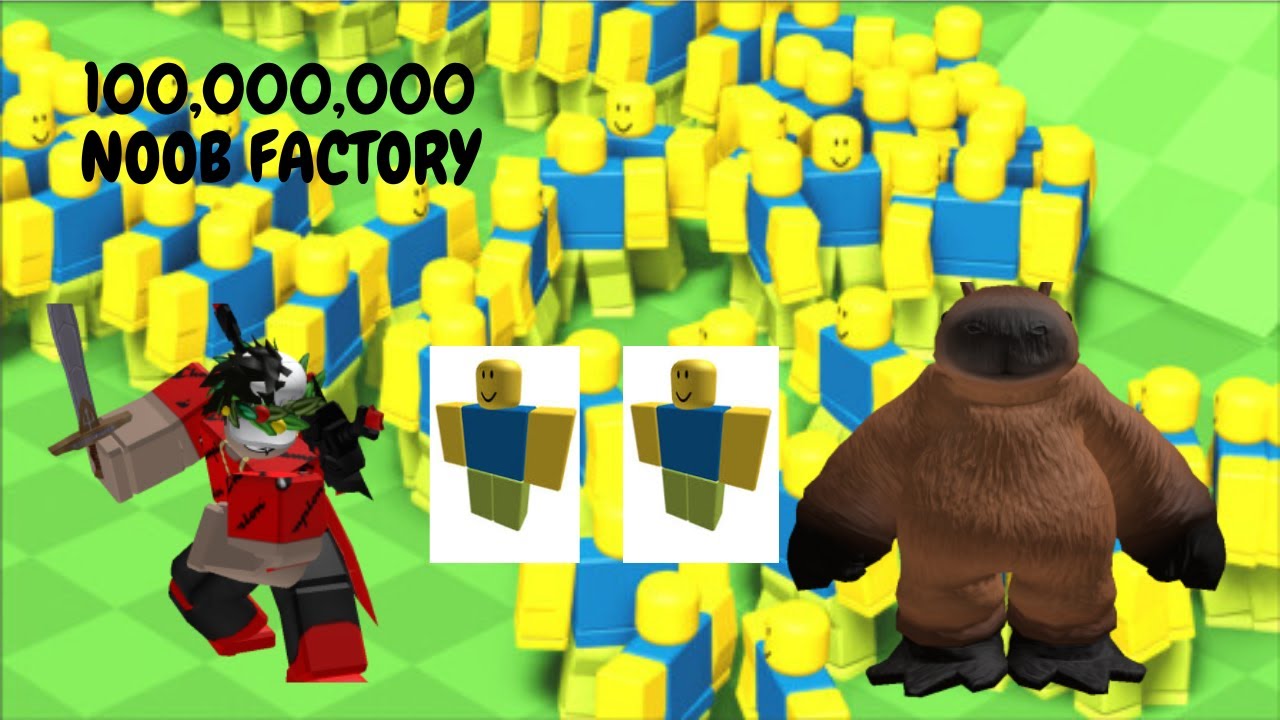 IM SO POWERFUL in NOOB FACTORY SIMULATOR (roblox) - YouTube