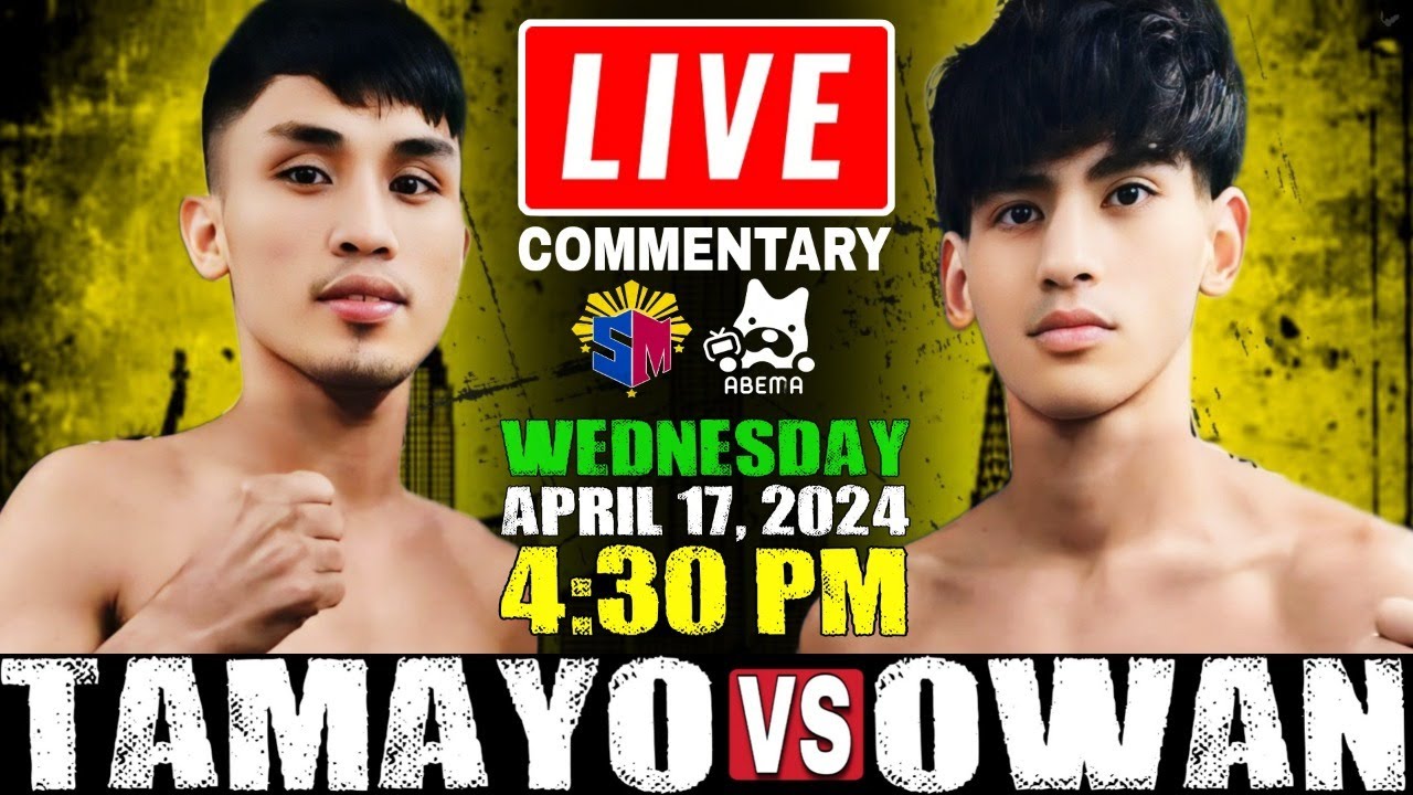 🔴LIVE Gary Tamayo vs Ryuto Owan Full Fight Commentary! Featherweight ...