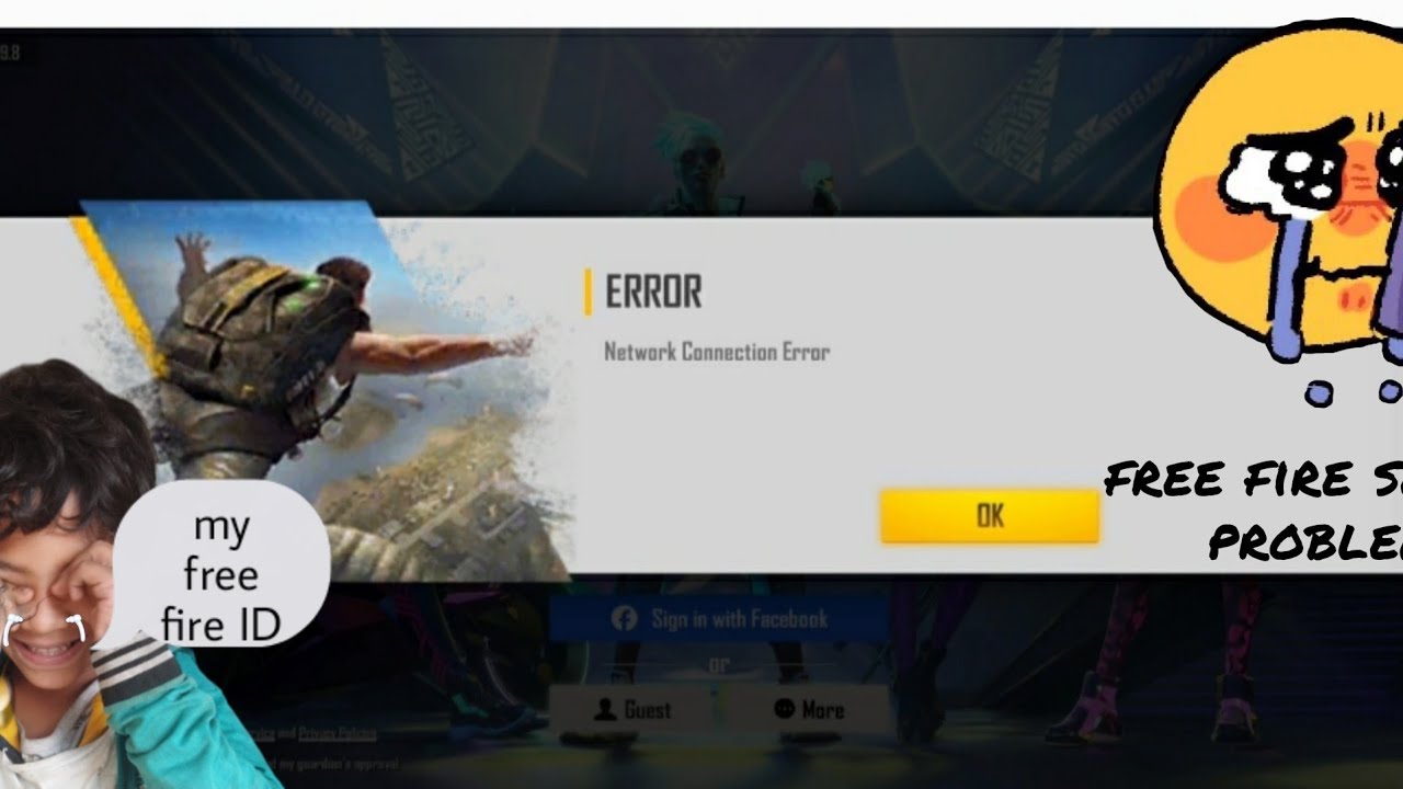 Network Connetion Error sarver problem game of (free fire server ...