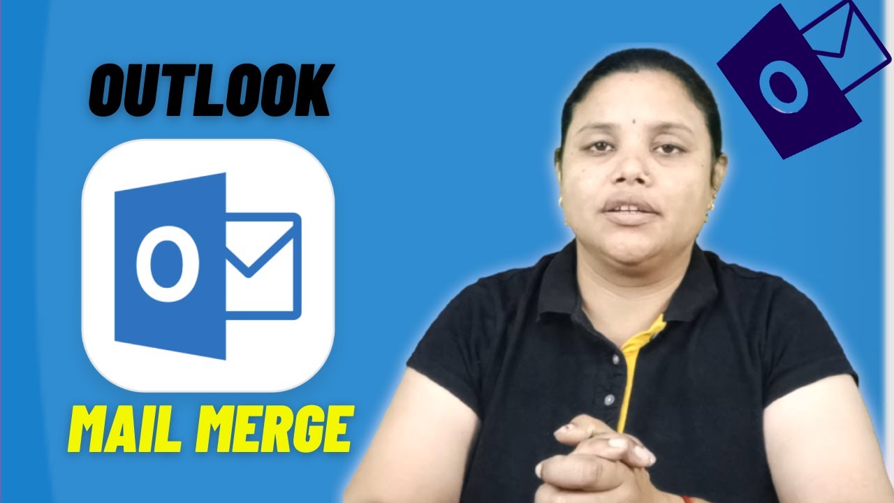 Sending Bulk Mails-Mail Merge in Outlook - YouTube