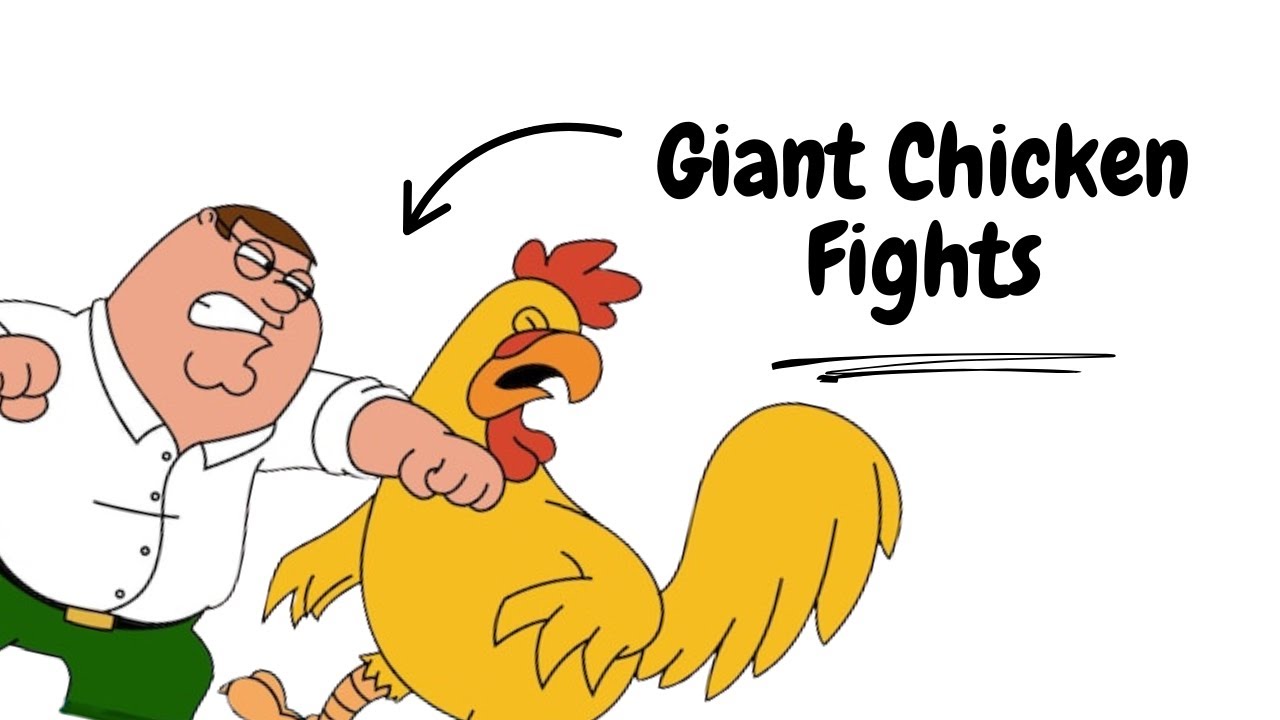 Animated Chicken Fight