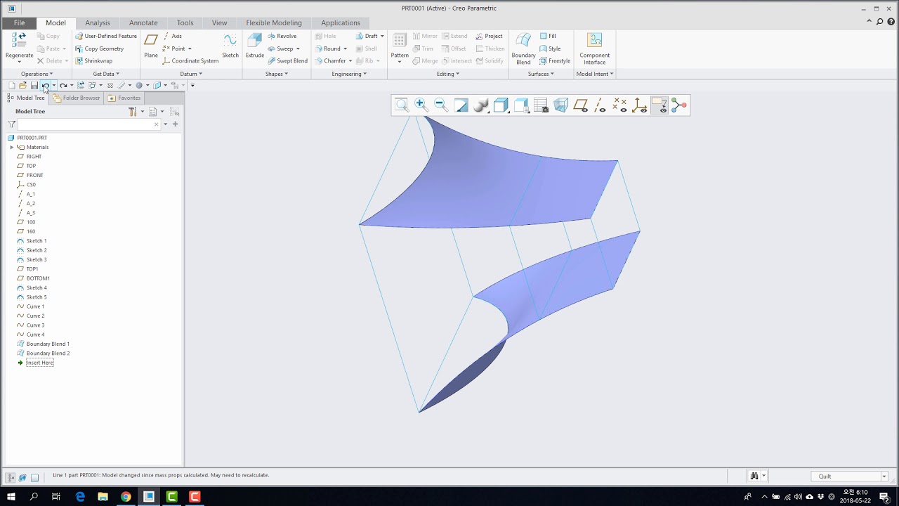 20180522 creo school - YouTube