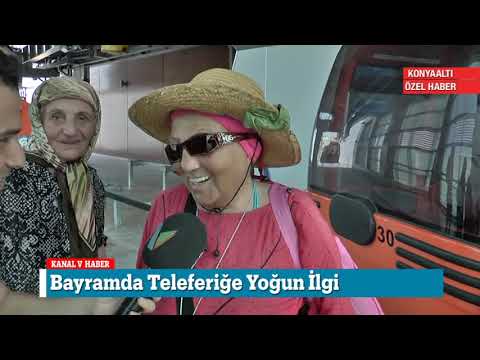 Teleferik İle Gökyüzünden Antalya'ya Bakış