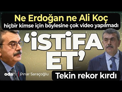 Ne Recep Tayyip Erdoğan Ne Ali Koç... Yusuf Tekin Rekor Kırdı: İSTİFA ET!