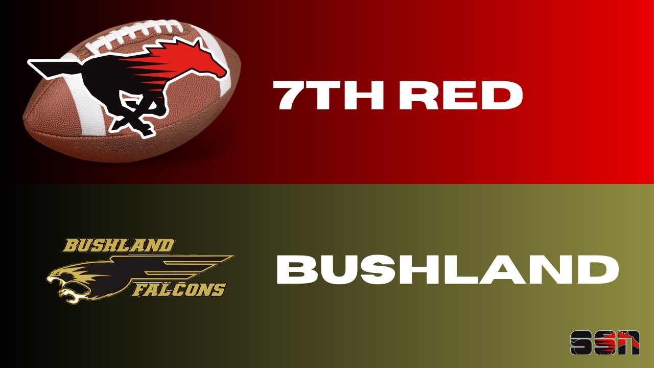 FOOTBALL: 7th Grade Red vs. Bushland - YouTube