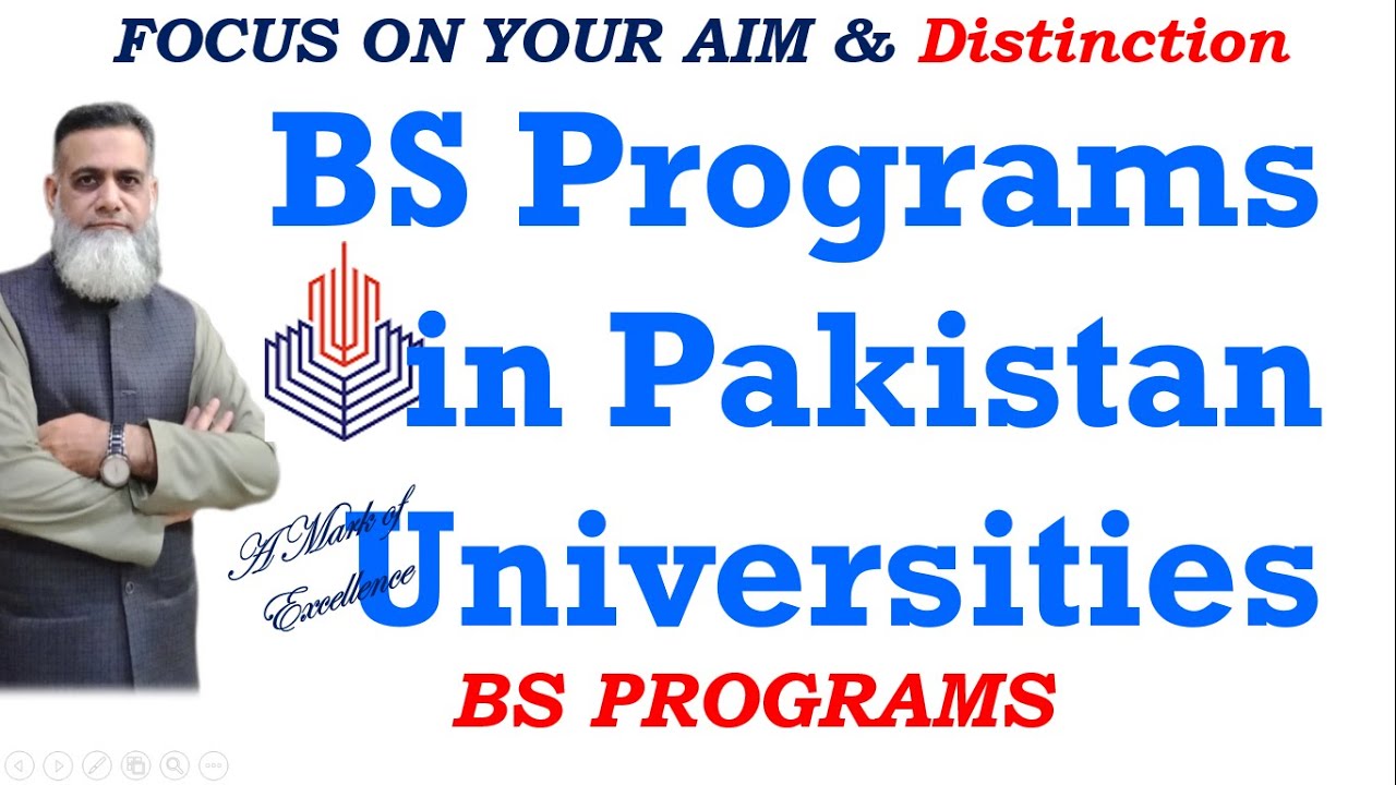 BS Programs in Pakistani Universities - YouTube