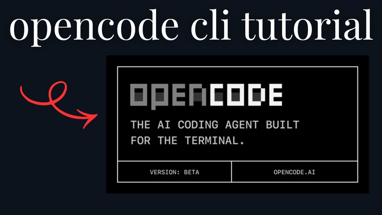 This CLI Writes Code for You 😱 | OpenCode CLI Full Tutorial - YouTube