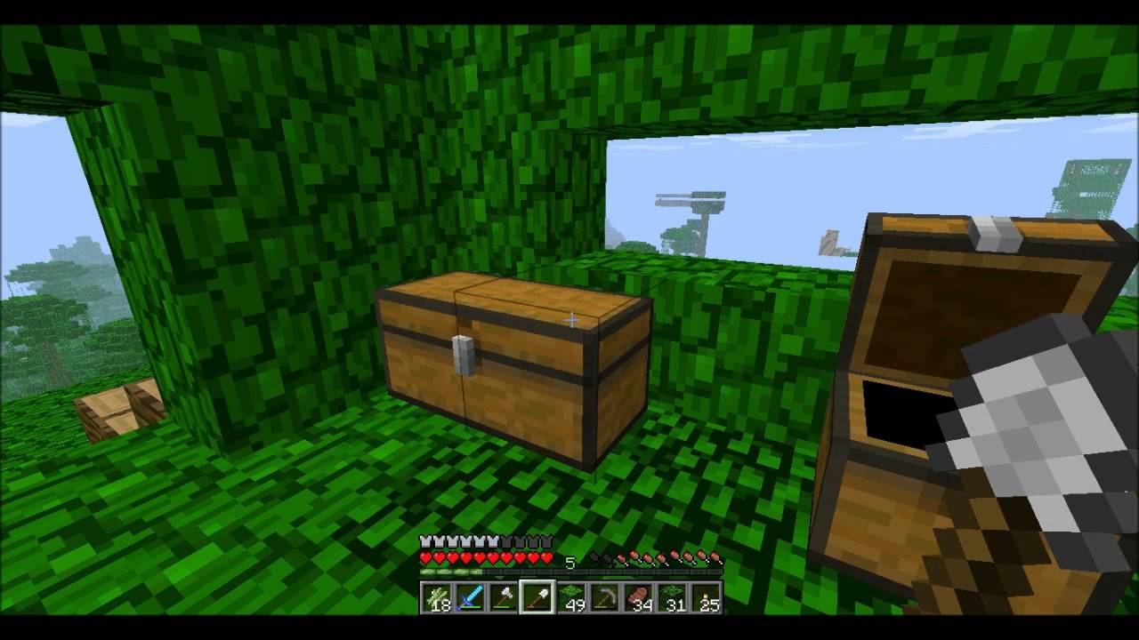 The best chest bug ever! Minecraft 1.2.3 - YouTube