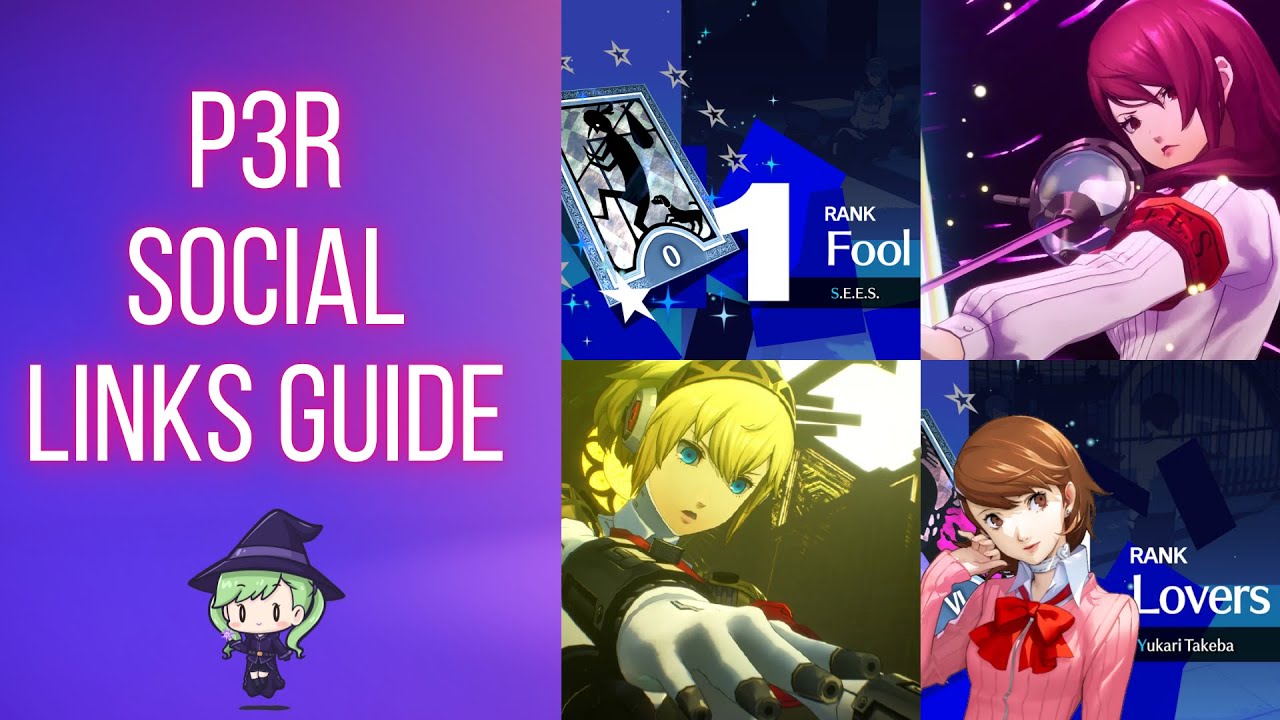 The ULTIMATE Persona 3 Reload SOCIAL LINKS guide! (SPOILER-FREE) - YouTube