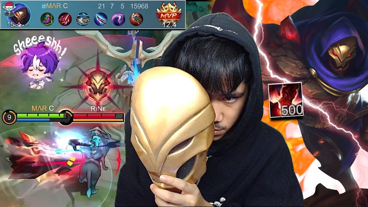 MARKOCOP MODE KUPLUK + ALDOUS BUILD DAMAGE + NO SKIN - Mobile legends ...