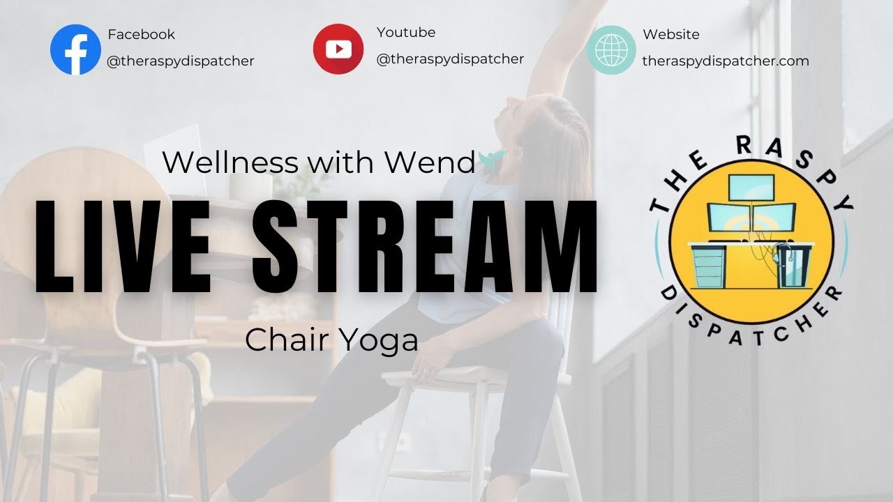 Wellness With Wendy Live Stream Chair Yoga - YouTube