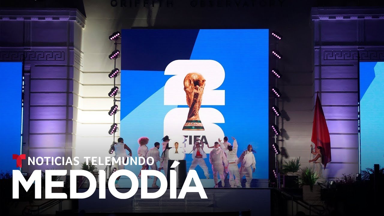 Así fue la presentación del logo de la Copa Mundial de la FIFA 2026 ...