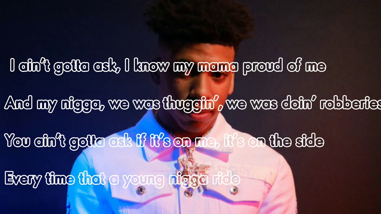 NLE Choppa - Side (Lyrics) - YouTube