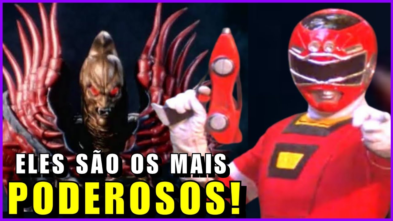 OS 5 MONSTROS MAIS PODEROSOS DE POWER RANGERS TURBO! - YouTube