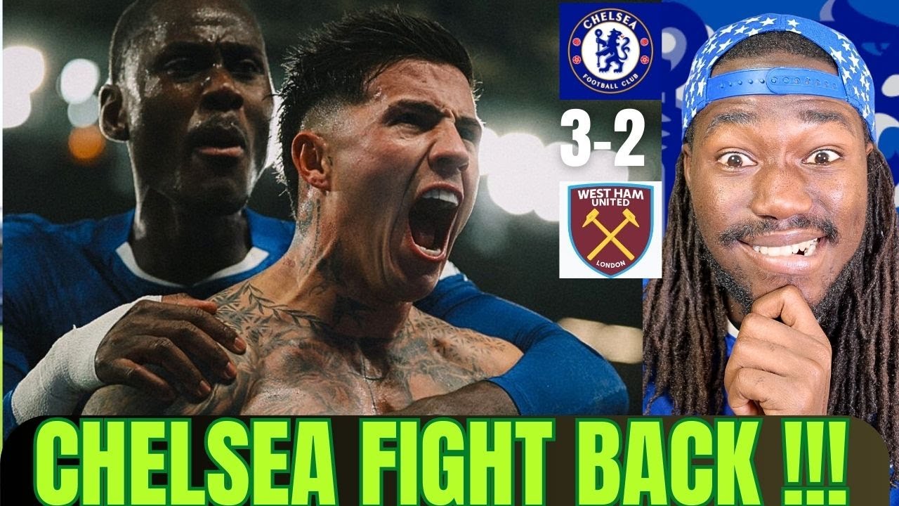 CHELSEA SUBS TURN IT AROUND! 3–2 Win After Going Down Against West Ham ...