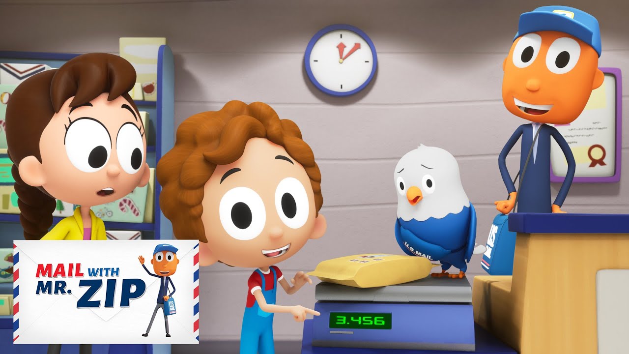 Mailing a Package Song + MORE | 50+ Min of Mail with Mr.ZIP Kids Songs ...