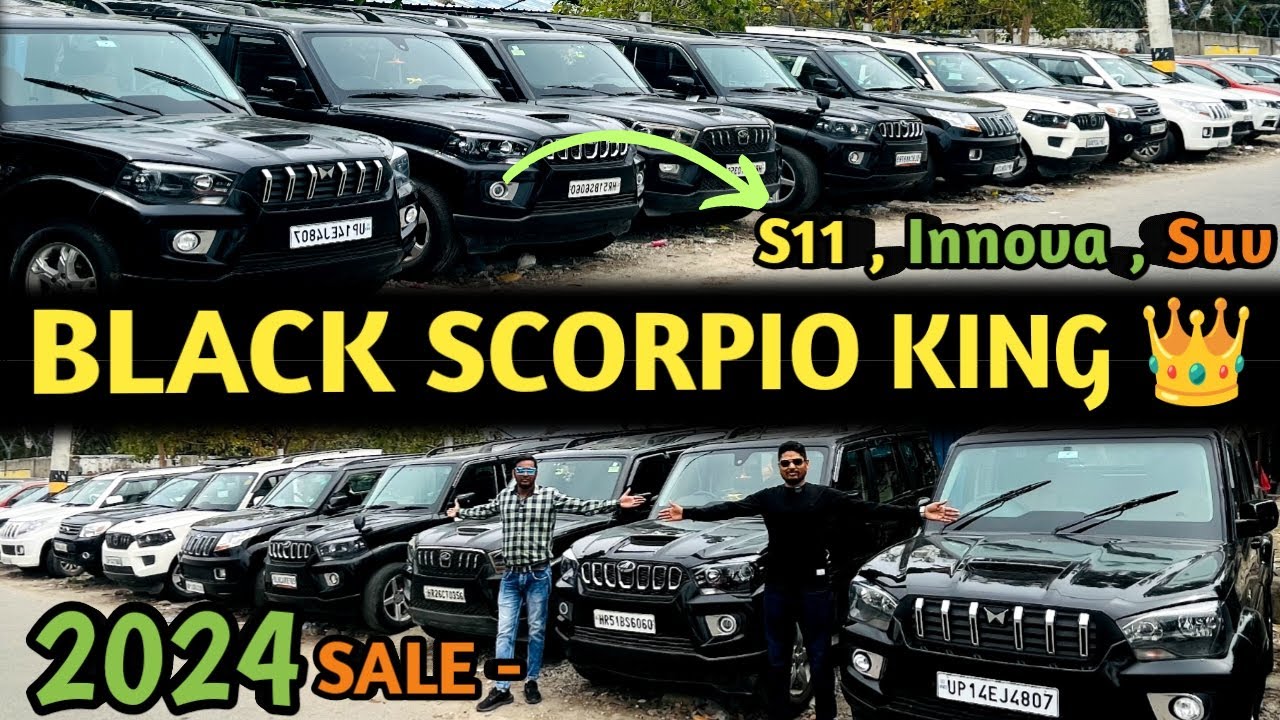 SCORPIO S11 काली SCORPIO किंग 🤴| Second hand Scorpio | used cars in ...