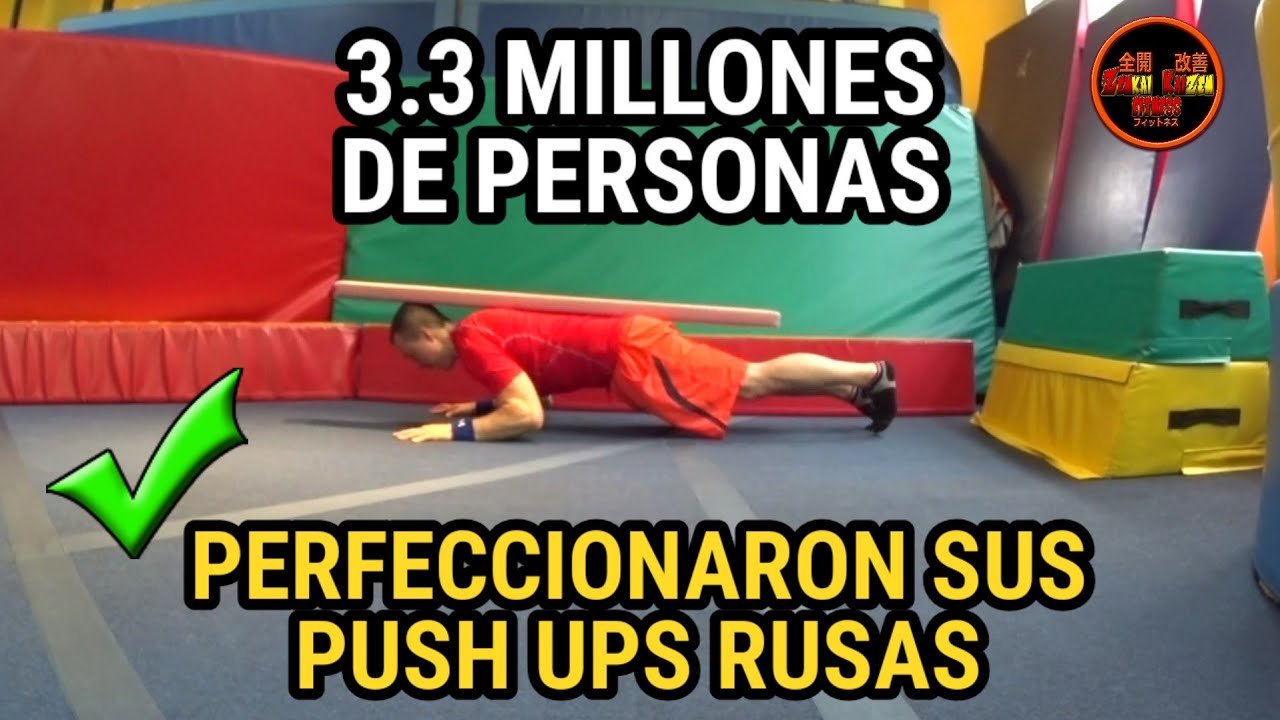 PERFECCIONA TUS PUSH UPS RUSAS - YouTube