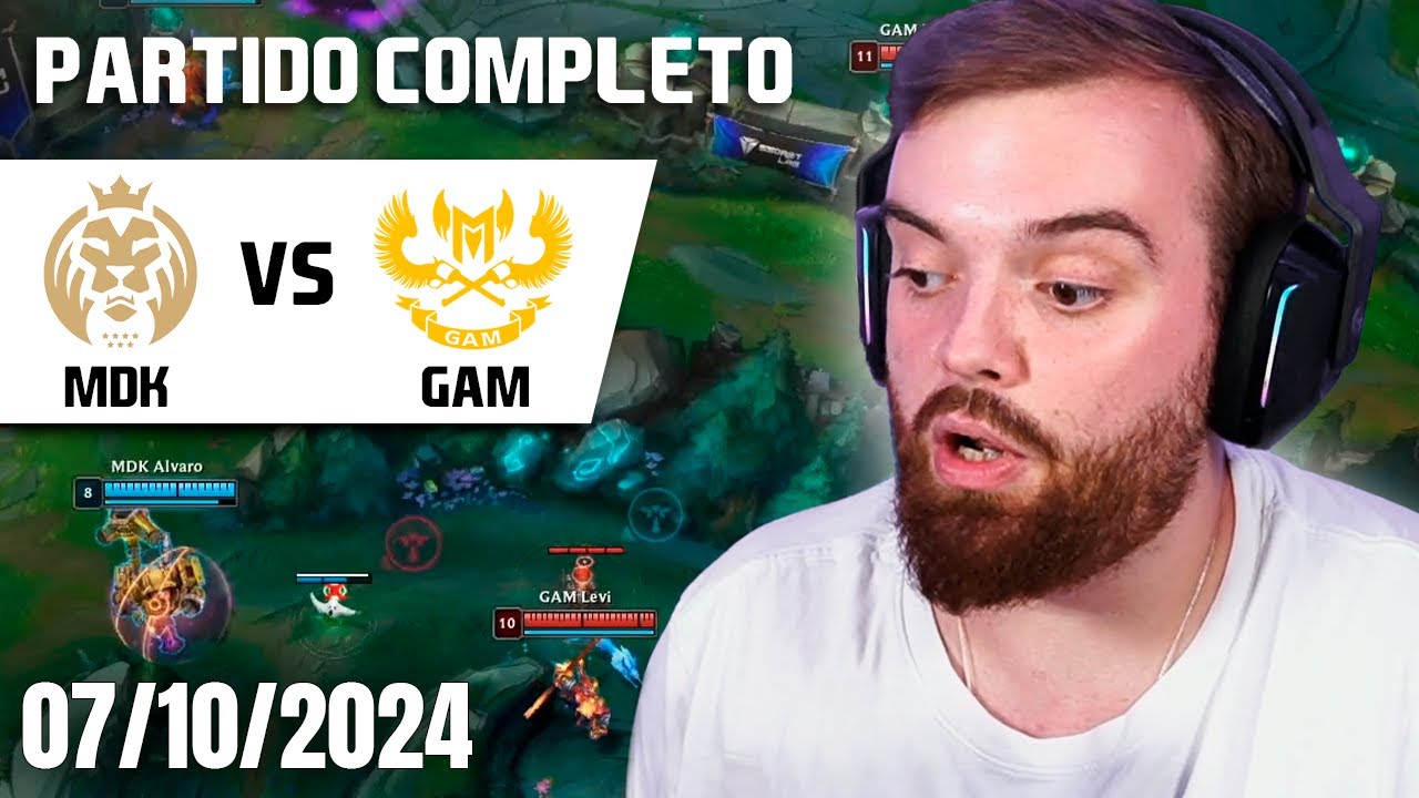 MDK vs GAM | TODO O NADA | SI PERDEMOS ELIMINADOS | EQUIPOS 0-2 ...