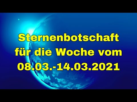 Neumond-Horoskop 13.03.2021 * Die Sterne für die Woche vom 08.03.-14.03.2021 von Robby Altwein