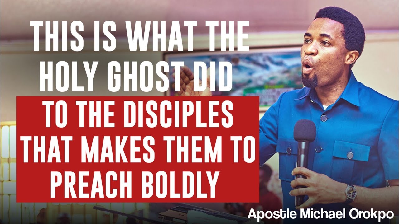 THIS IS WHAT THE HOLY GHOST DID TO THE DISCIPLES THAT MAKES THEM TO ...