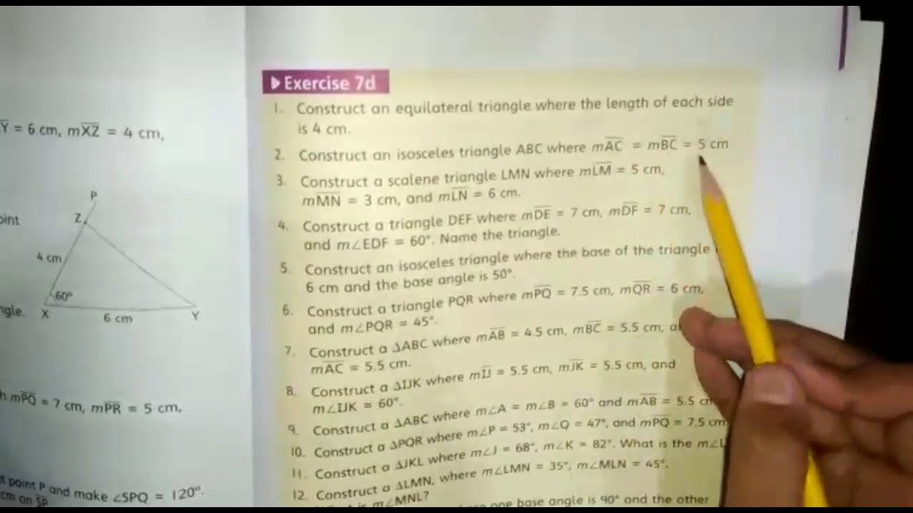 Class 5th | Subject Math - Chapter 7 | Native Schools | 3rd April - YouTube