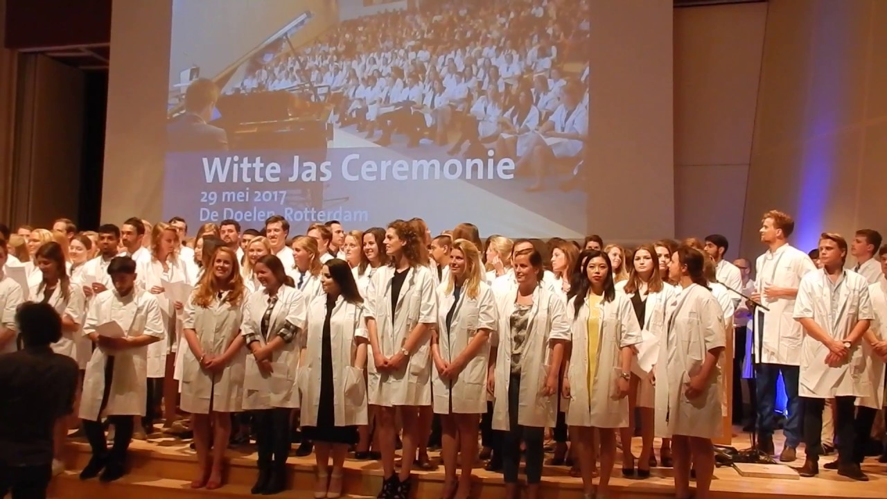 Coassistentenverklaring Witte Jas Ceremonie (29 mei 2017) - YouTube