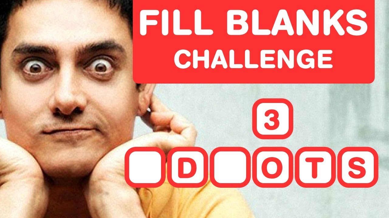 Aamir Khan Movies Fill In The Blanks Challenge Bollywood Puzzle aamir-khan-movies-fill-in-the-blanks-challenge-bollywood-puzzle