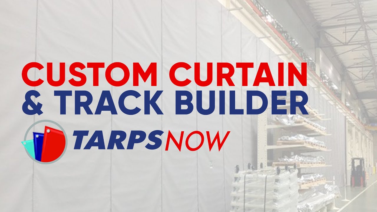 Tarps Now Custom Curtains and Track Builder for Industrial, Warehouse ...