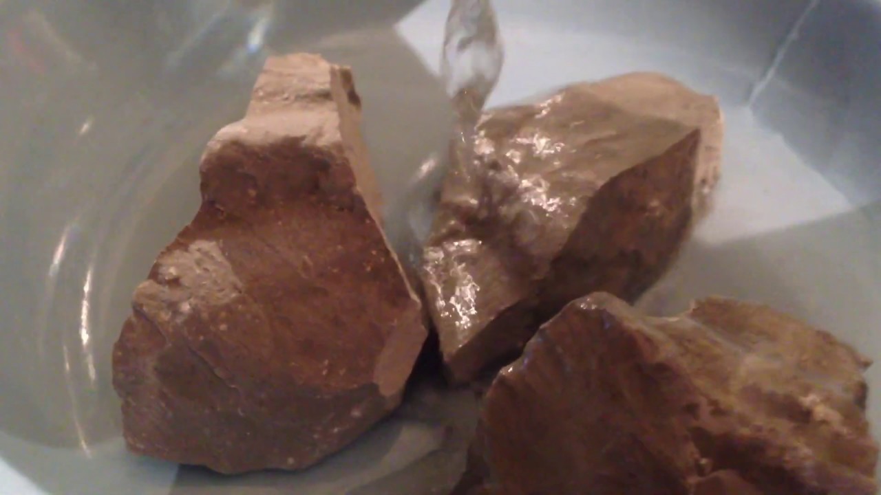 BLUE UZBEK CLAY WET | Голубая Узбекская глина мокрая - YouTube